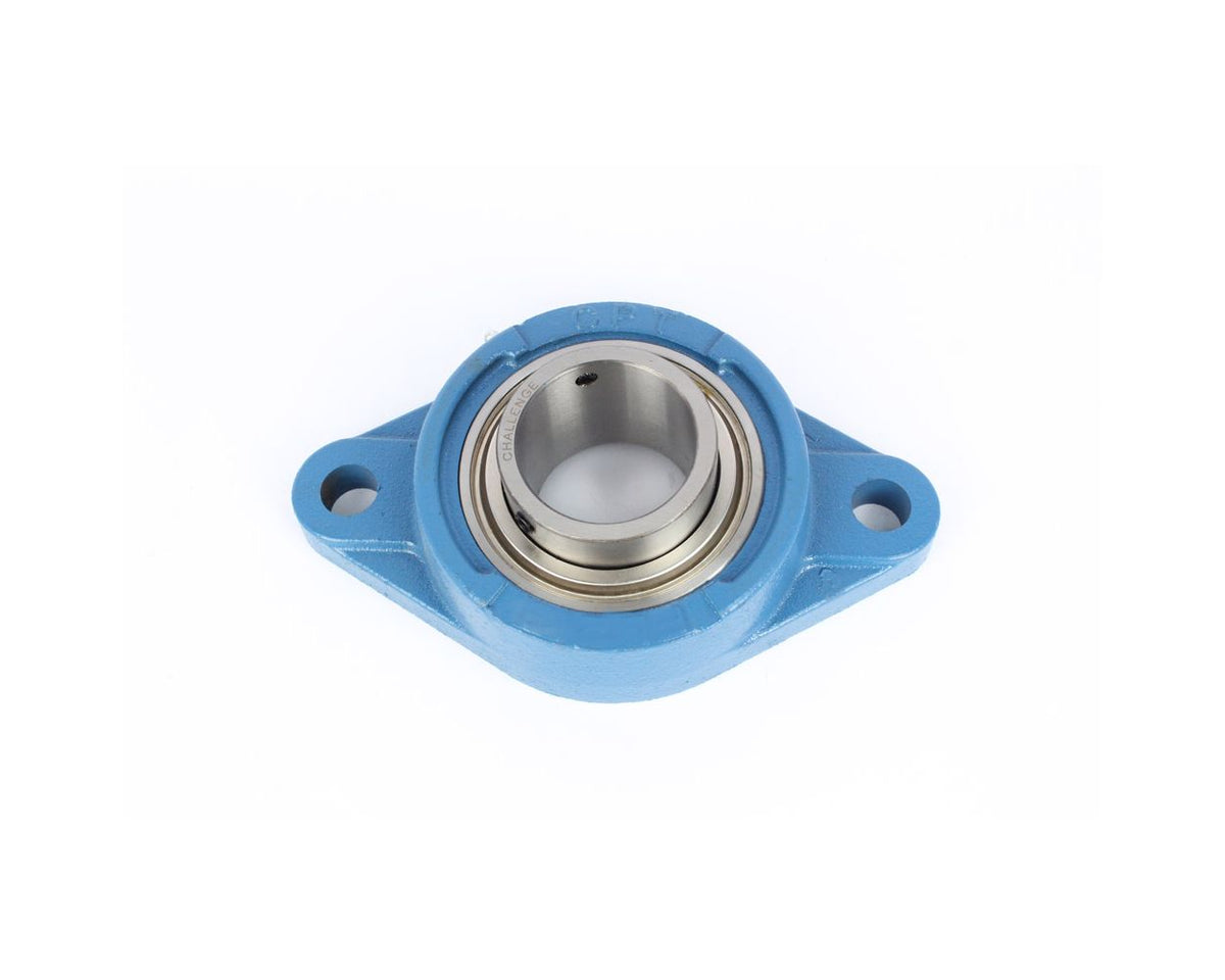 UCFL207-20 (SFT1.1/4") Triple Seal L3 2 Bolt Oval Flanged Cast Iron Se