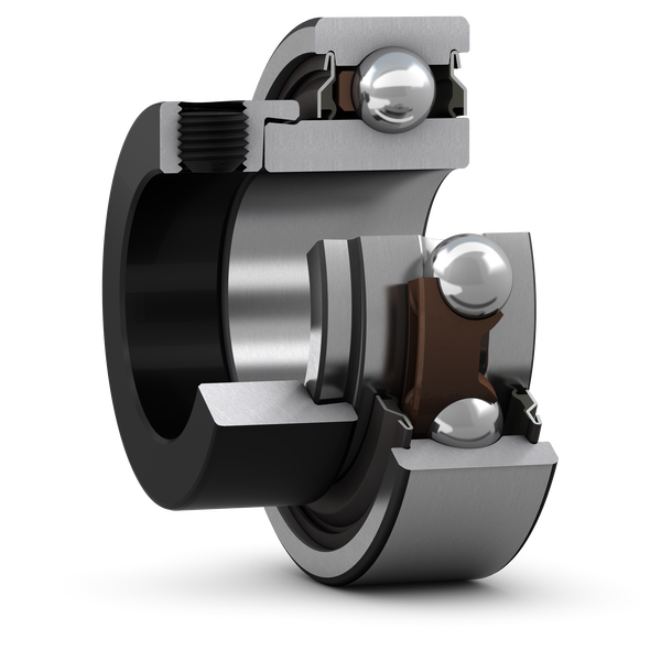 YET 205-100 CW 25.4mm SKF Insert Bearing with An Eccentric Locking Col