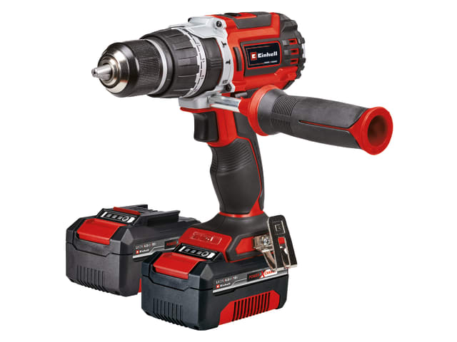 EINTPCD1860K TP-CD 18/60 Li-i BL Power X-Change Combi Drill 18V 2 x 4.