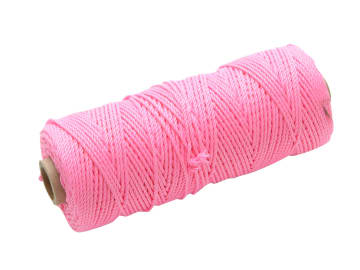 FAIBLHVP Hi-Vis Nylon Brick Line 100m (330ft) Pink