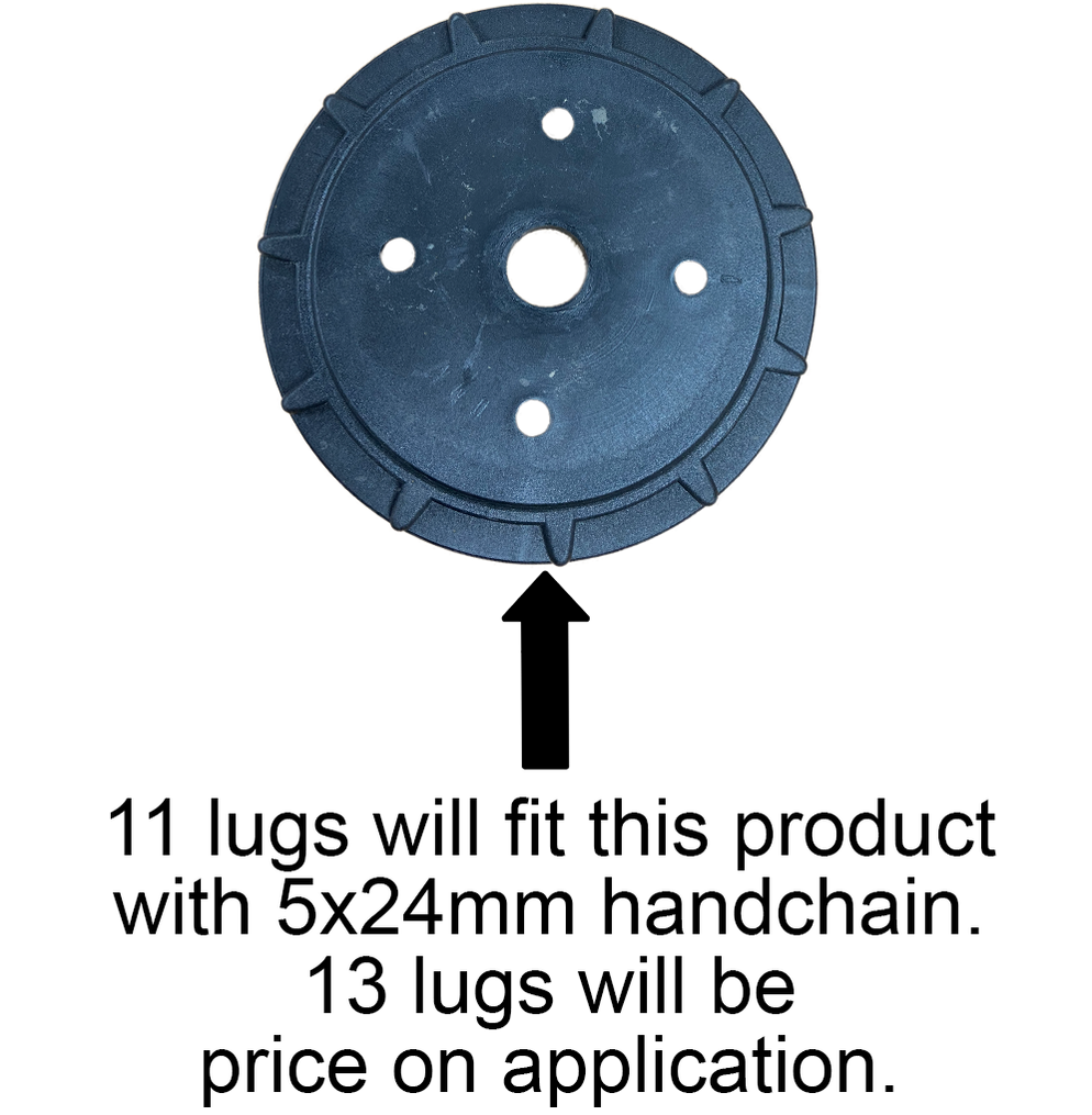 Nylon Hand Chain Wheel (PAIR)