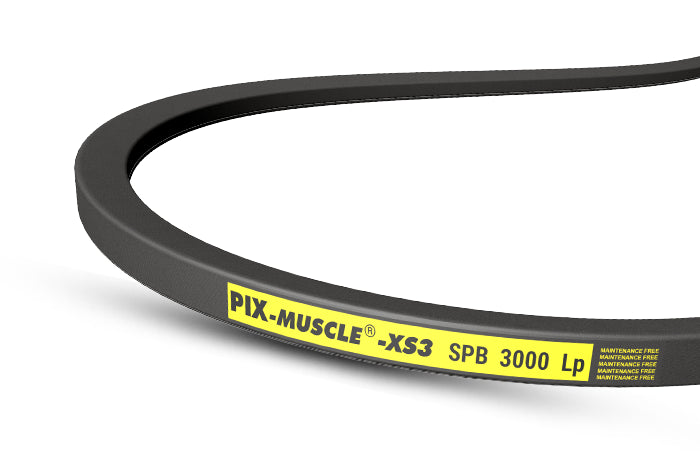 B65 PIX Muscle 3 Maintenance Free Wrapped Classical V-Belt