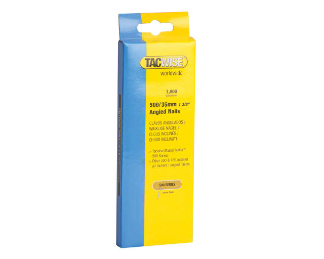 TAC0482 500 18 Gauge 35mm Angled Nails (Pack 1000)