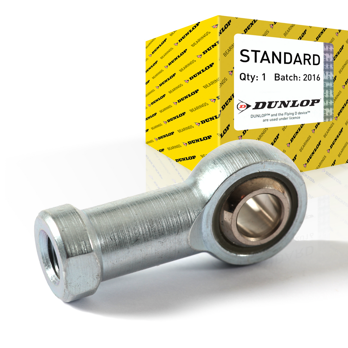 PHS8L Stainless Steel Bronze Liner Female Left Hand Rod End Bearing M8