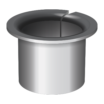 FMB4026DU FMB4026WMU Flanged Split Bearing Glacier Bush 40mm x 44mm x