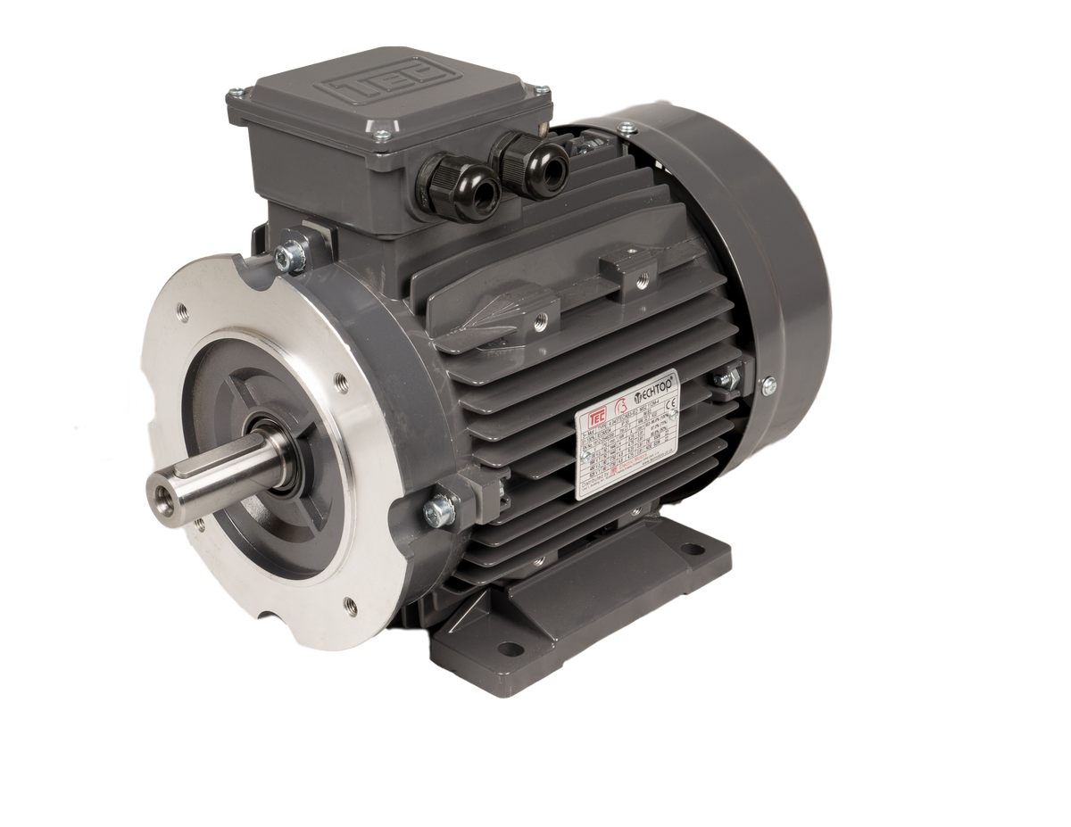 TEC 3 Phase Electric Motor 5.5kW, 2 Pole, 400/690V 50Hz, Foot and Larg ...